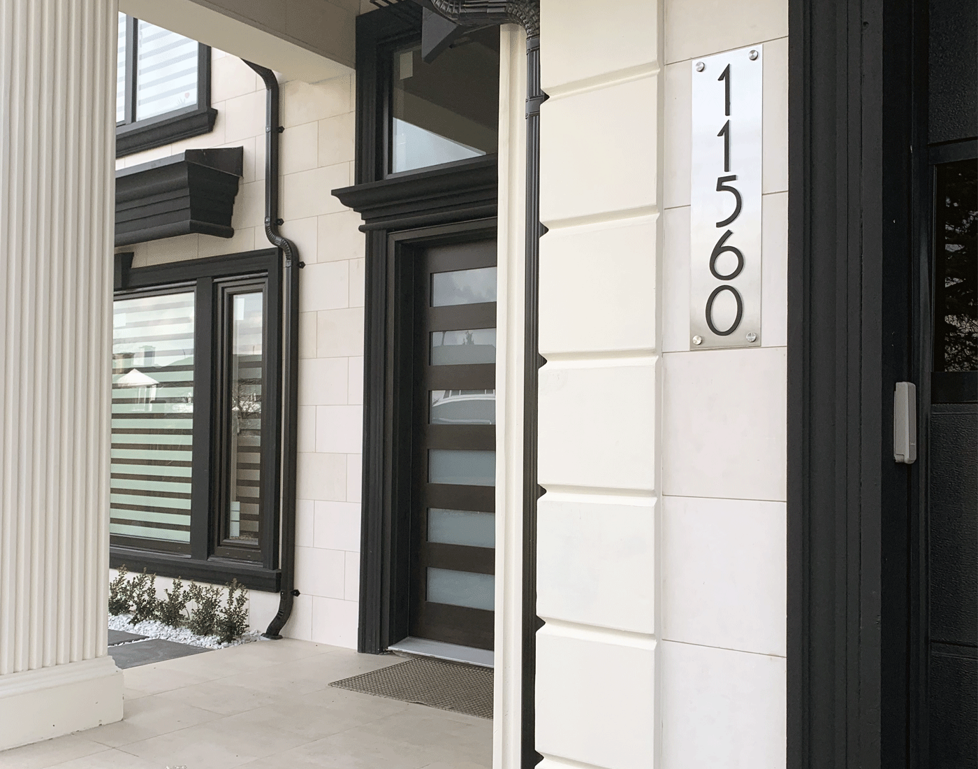 A-Modern Vertical Elegant Sign - ASC