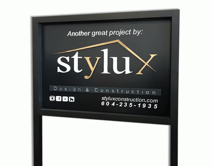 Office Post Sign - ASC
