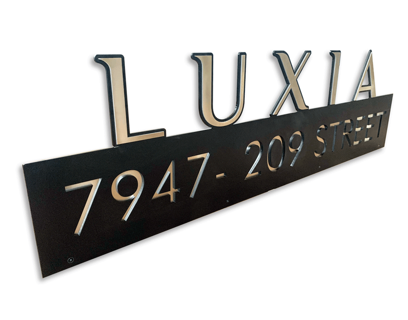 A Luxury Contemporary Sign - ASC