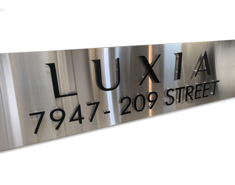 B-Luxury Contemporary Sign - ASC