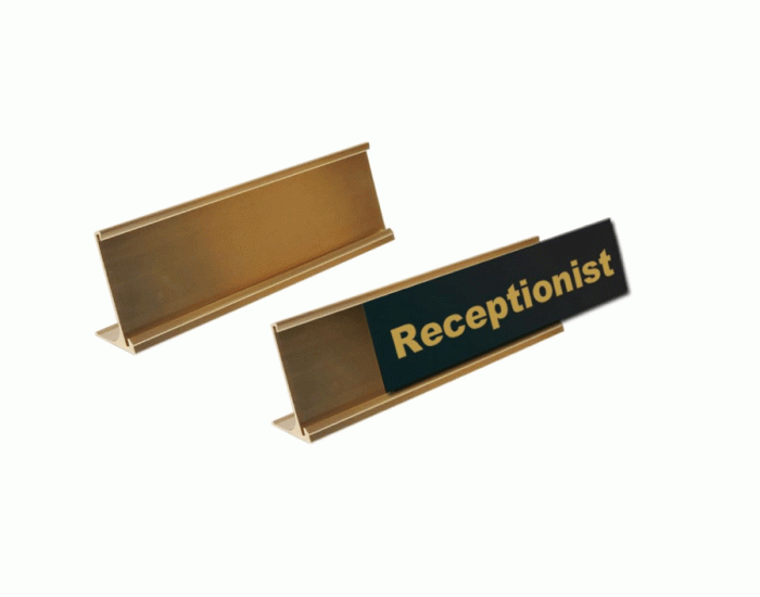 Countertop Channel Sign Holder - ASC