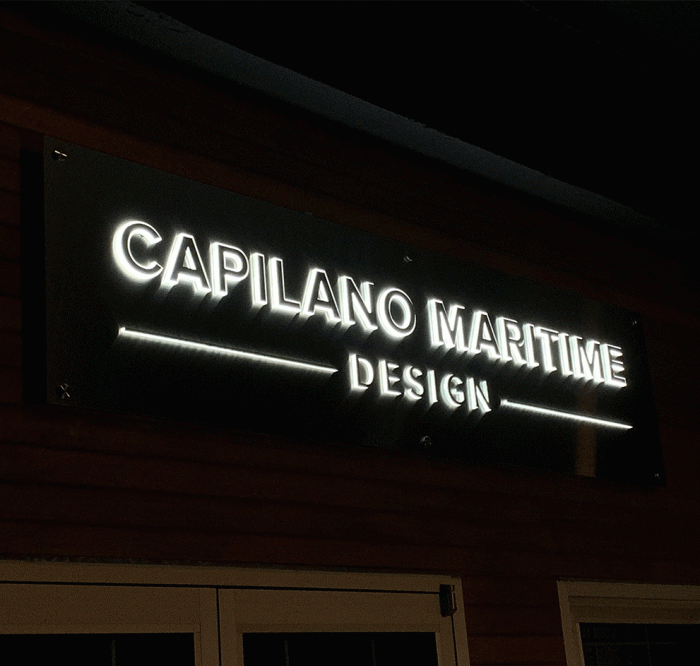 Capilano Illuminated Sign - Channel Letters - ASC