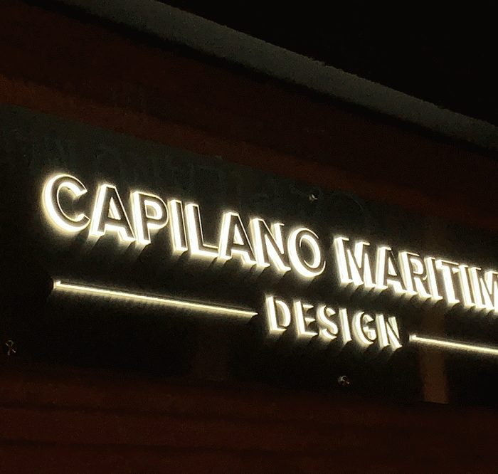 Capilano Illuminated Sign - Channel Letters - ASC
