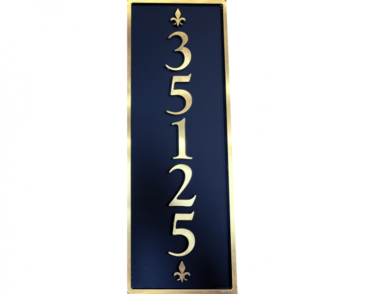 Classic Style Sign – Address Signage Company